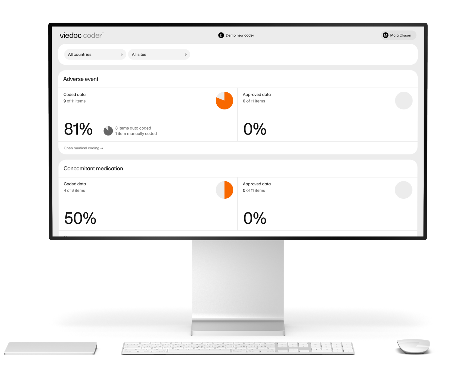 Medical coding software for clinical trials | Viedoc